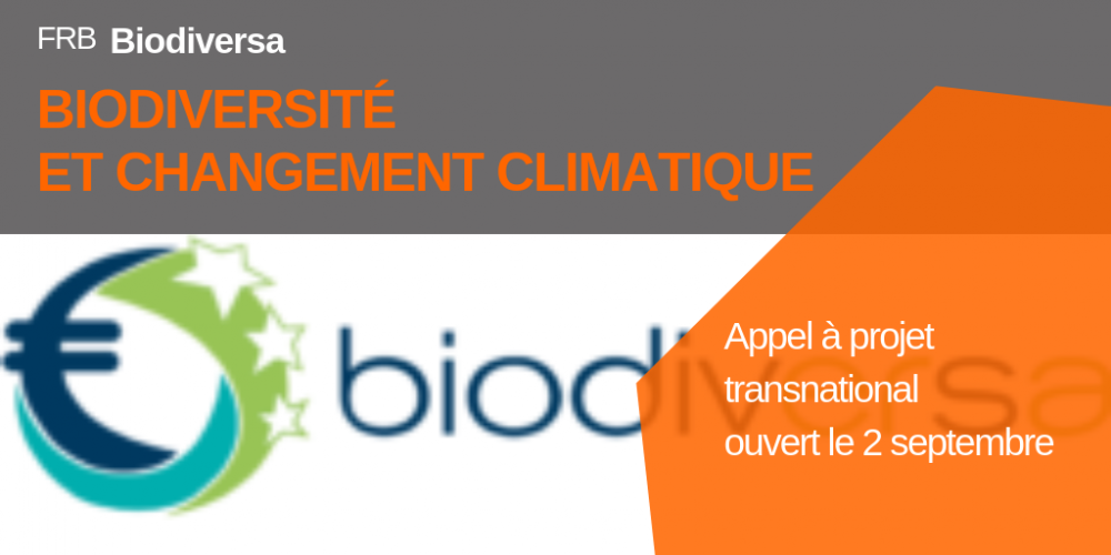 BIODIVERSA 2019-2020 : « Biodiversité et changement climatique » – Data ...